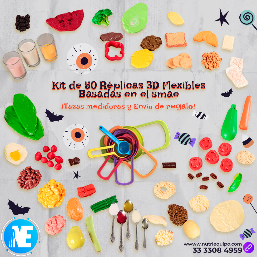 Réplicas de Alimentos Basadas en el SMAE| Nutriequipo